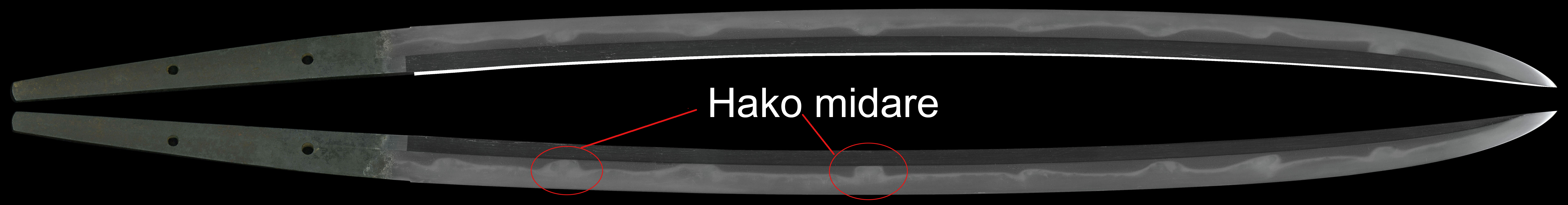 TYPOLOGIE HAMON HATARAKI NIPPONTO-KEN TRAITANT DU SABRE JAPONAIS KATANA ...